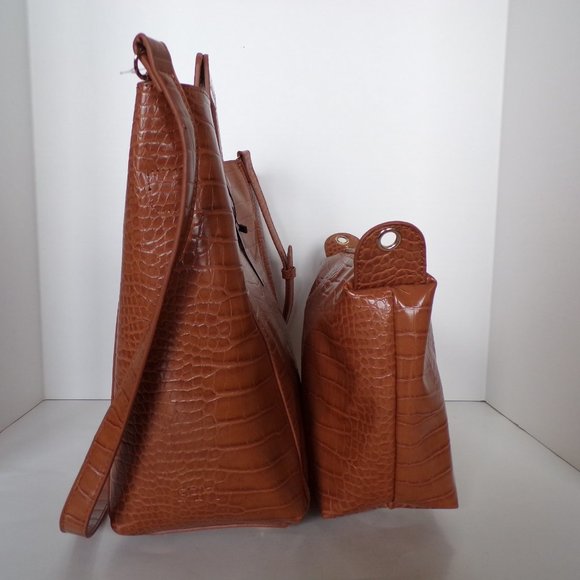 FFC New York | Bags | Nwt Ffc New York Anabel Large Handbag Cognac ...